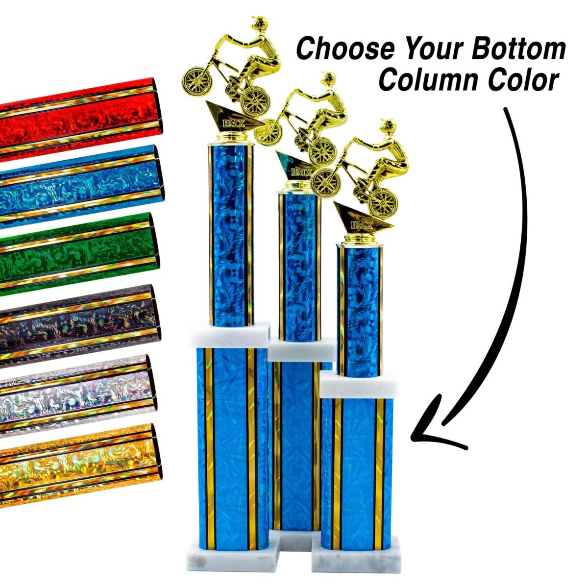 Acrylic Torch Award Set - BML Trophies & Awards