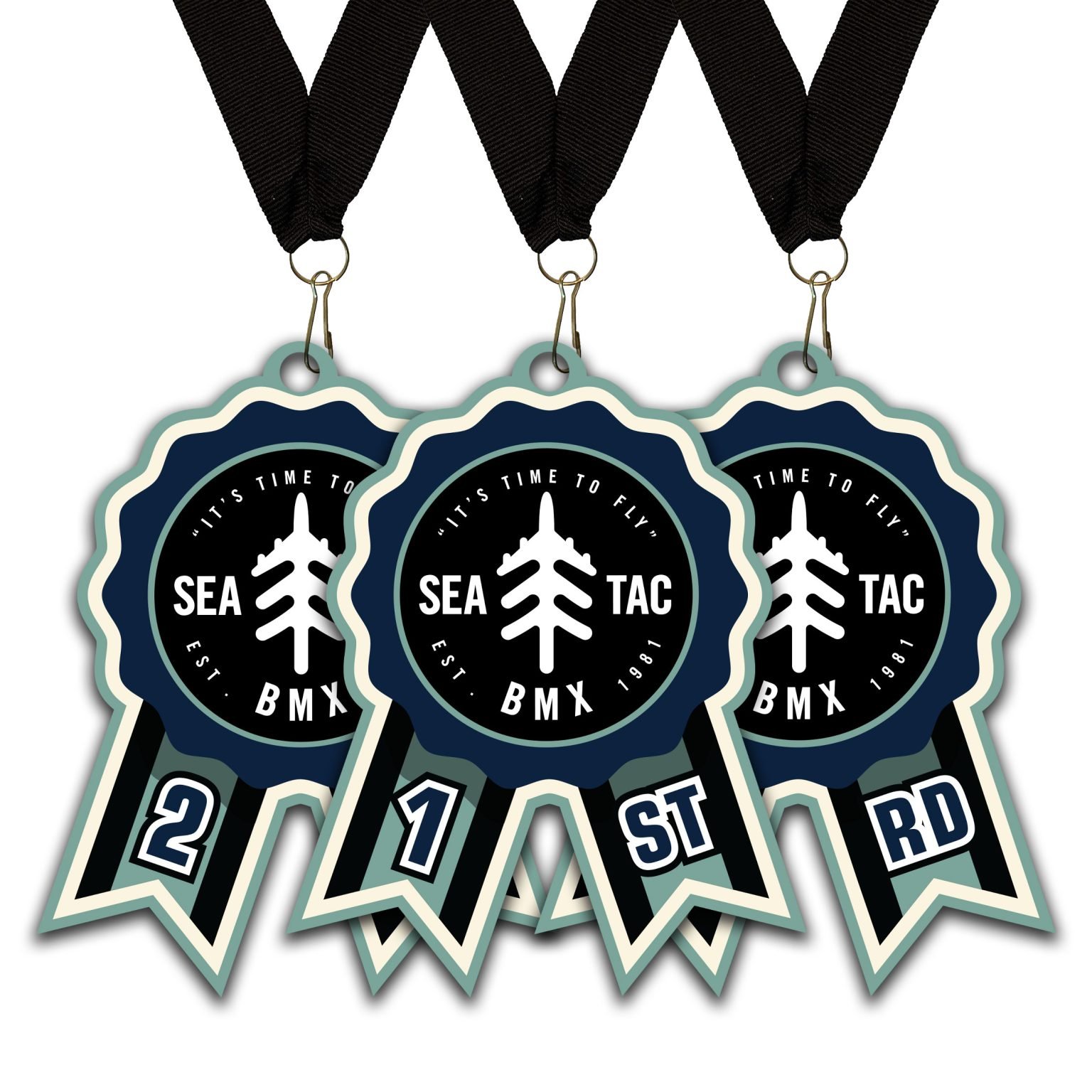 Acrylic Cassette Tape Medallion Set - BML Trophies & Awards