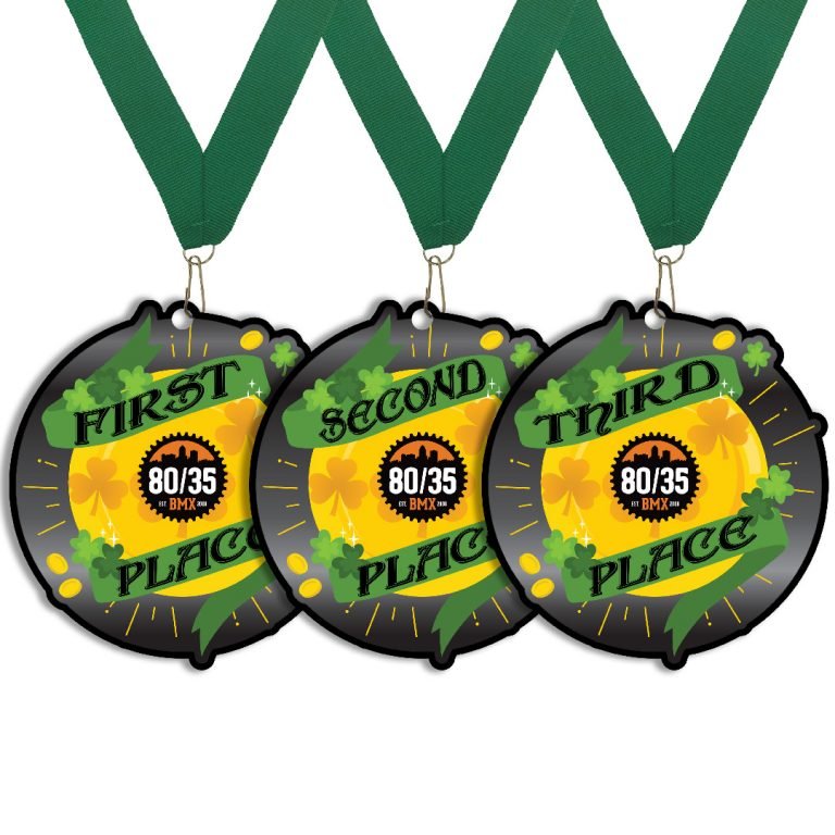 St. Patrick's Day Medallions Design Set 3 - BML Trophies & Awards