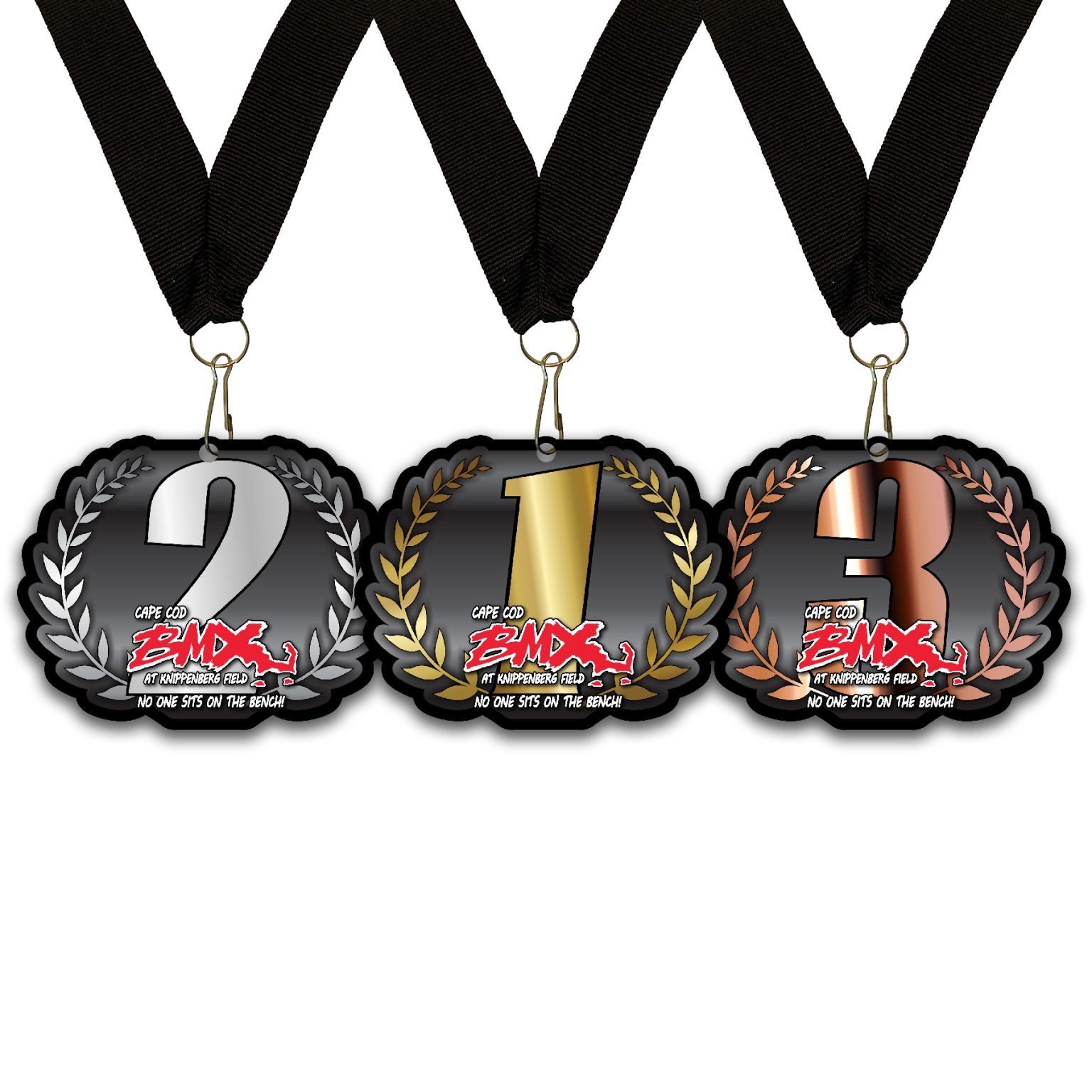 Acrylic Cassette Tape Medallion Set - BML Trophies & Awards