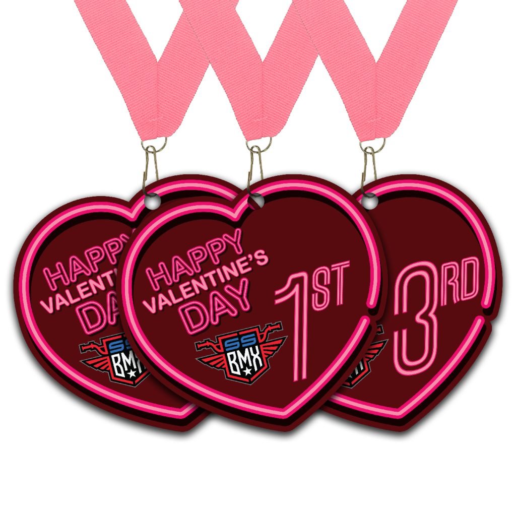 Valentine's Day Medallions Design Set 1 - BML Trophies & Awards