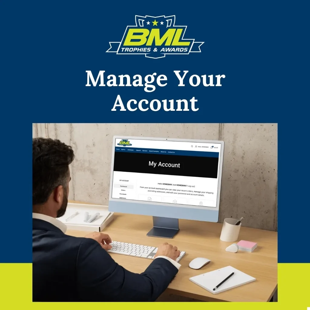 Introducing New Account Dashboard - BML Trophies & Awards